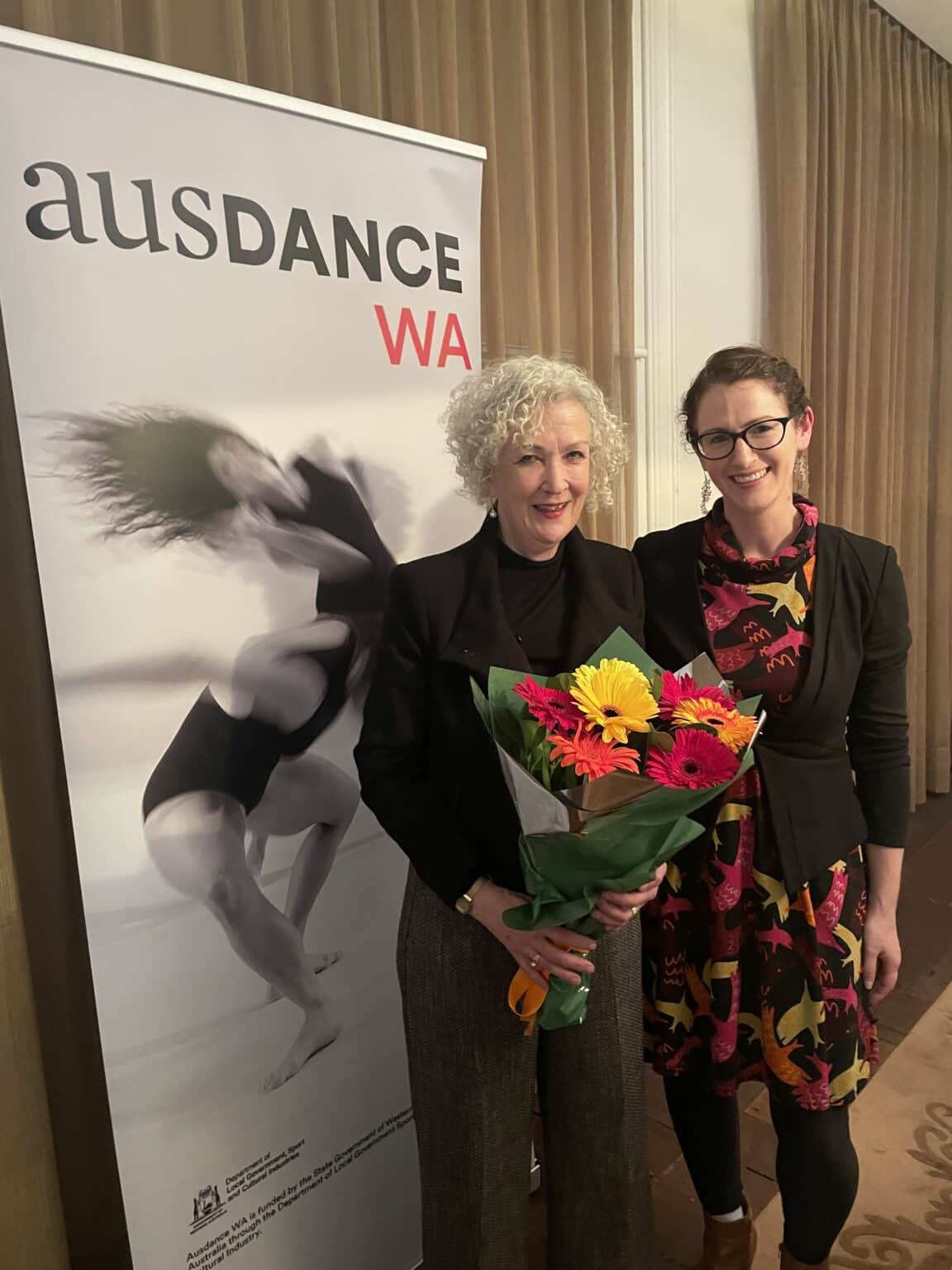 Gabrielle Sullivan Presented with Life Membership - AUSDANCE WA